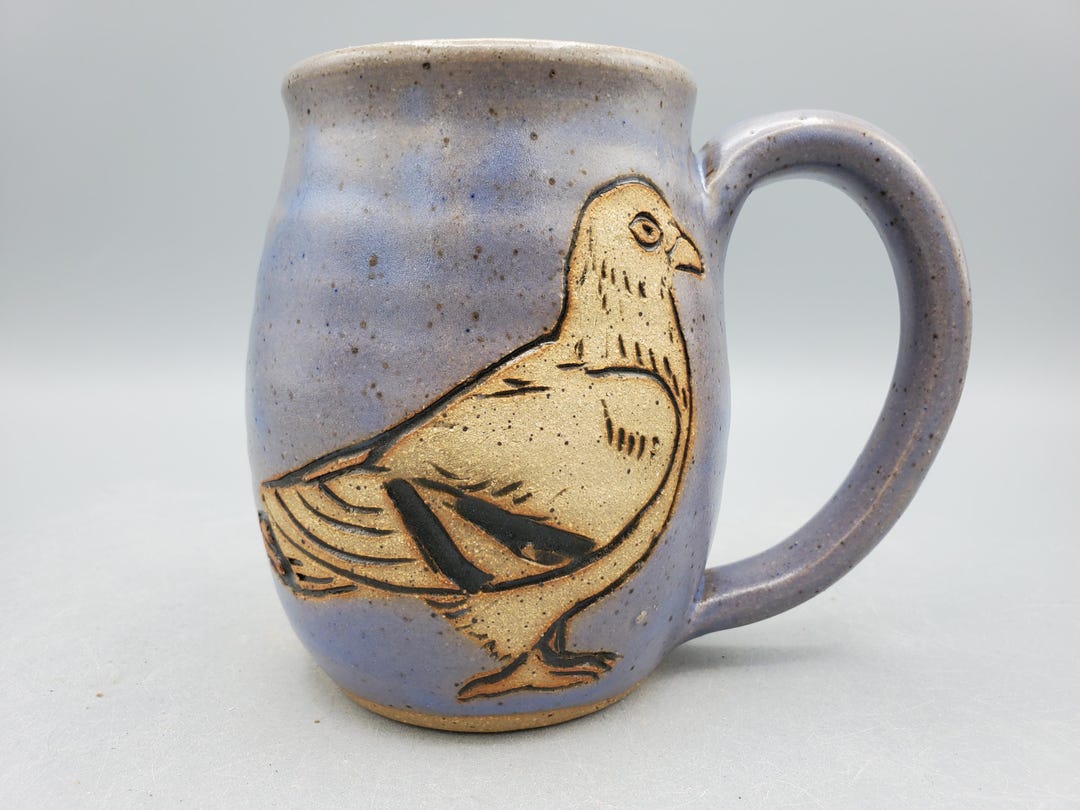 Pigeon Mug 16 Oz Cute Coffee Mug College Student Gift Animal Mug - Etsy