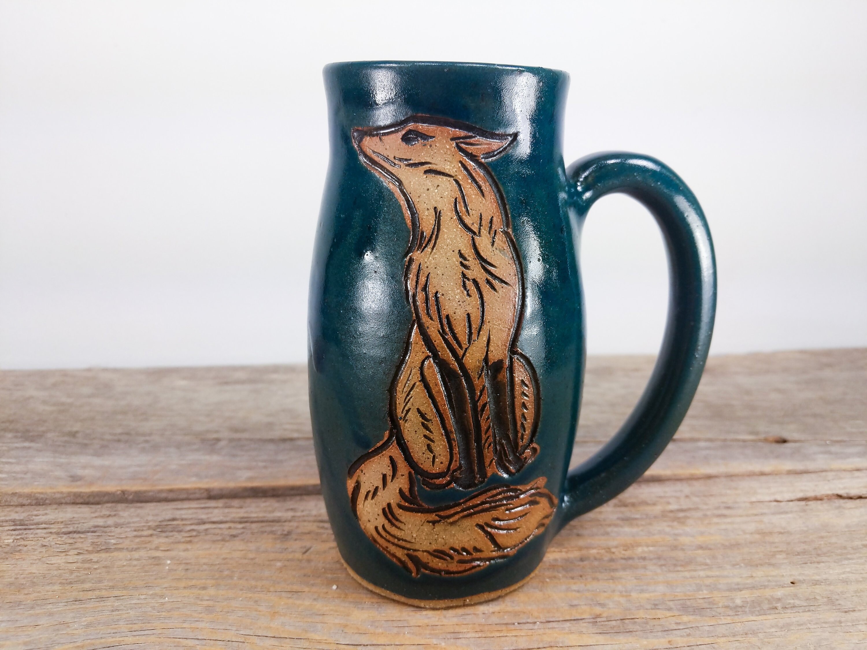 Red Fox Mug 16 oz Oh for Fox Sake Mug College Student Gift | Etsy