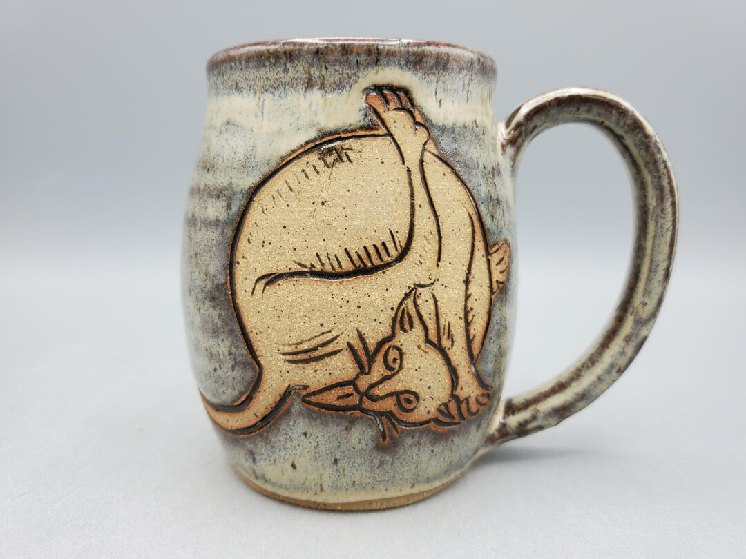 Medieval Marginalia Cat Butt Mug 16 Oz Funny Cat Butt Mug Manuscript ...