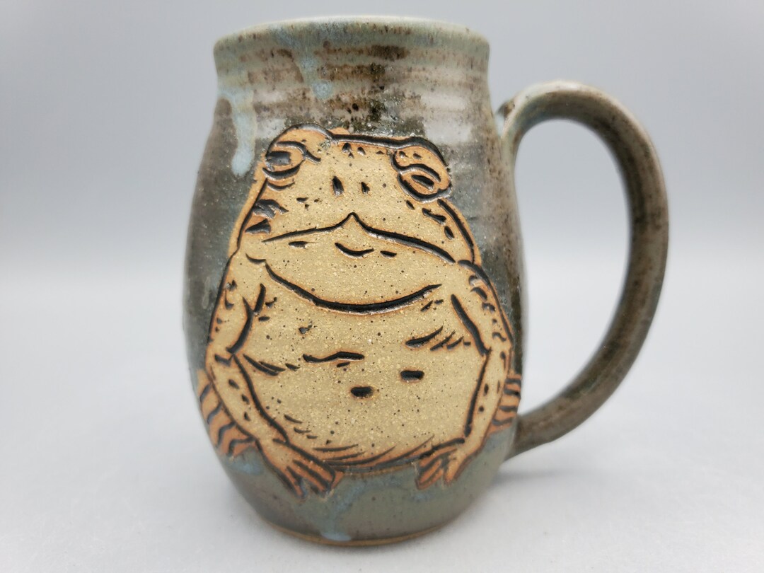 Toad Mug 16 Oz Cute Coffee Mug Nature Lover Gift Toad Kitchen Witch ...