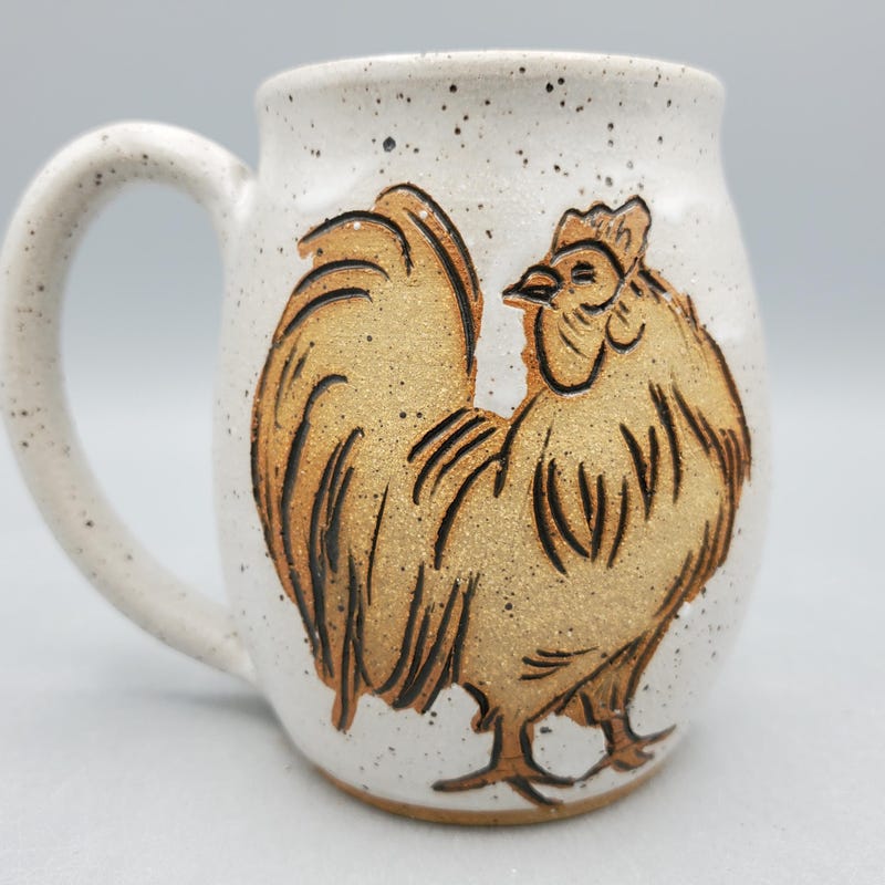 Rooster Coffee Mug - Etsy
