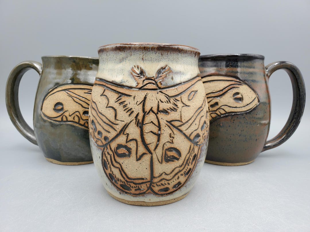 Moth Mug 16 Oz Kitchen Witch Mug Unique Coffee Mugs Nature Lover Gift ...