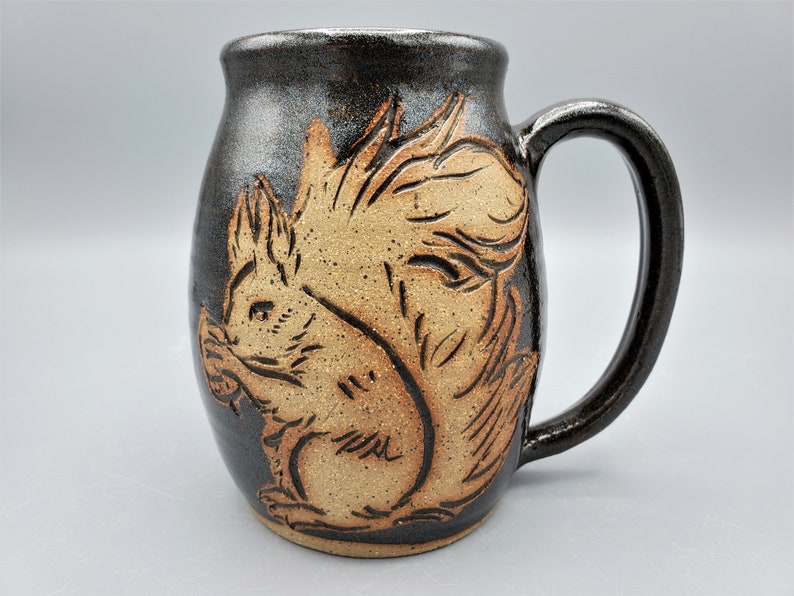 Squirrel Mug 16oz Cute Coffee Mug Nature Lover Gift | Etsy
