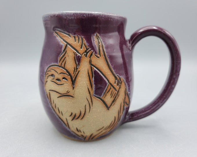 Sloth Mug 16 Oz Sloth Gift Cubicle Decor College Student Gift Large ...