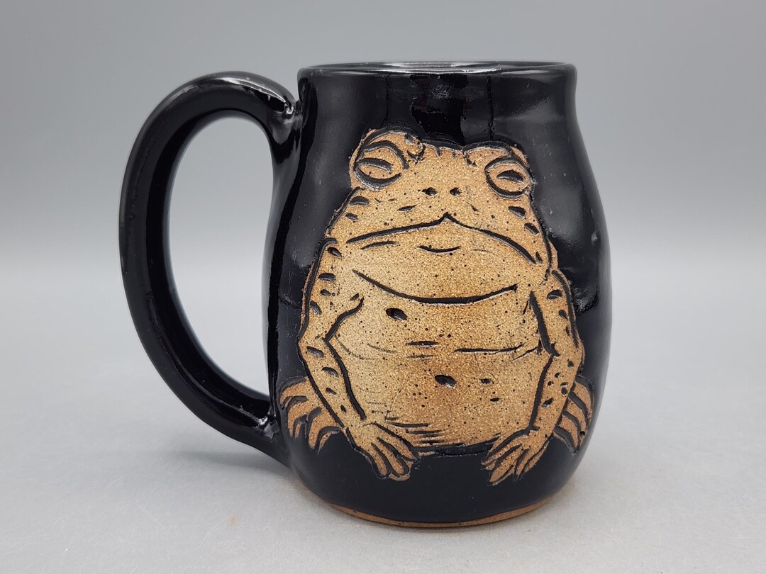 Toad Mug 16 Oz - Cute Coffee Mug Nature Lover Gift Toad - Kitchen Witch ...