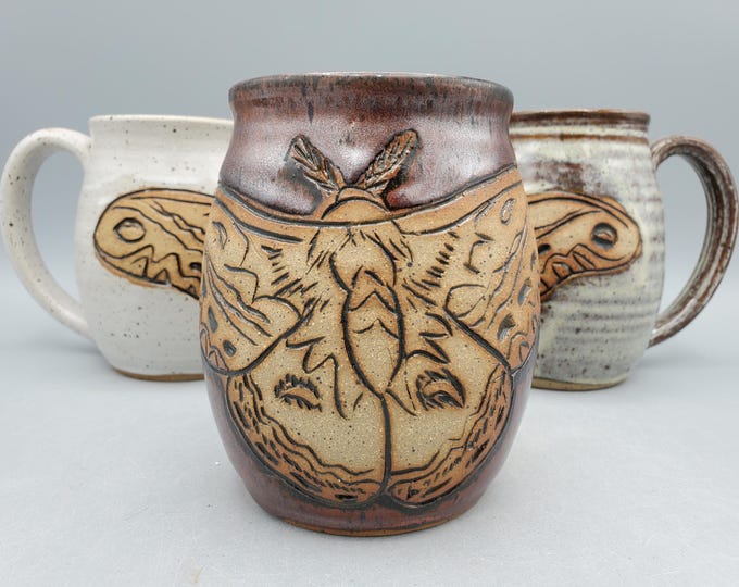 Moth Mug 16 Oz Kitchen Witch Mug Unique Coffee Mugs Nature Lover Gift ...