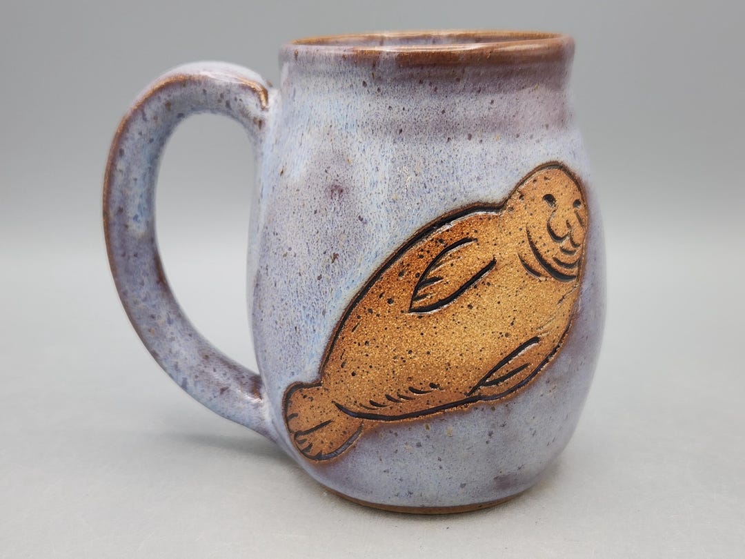 Seal Pup Mug 16 Oz - Baby Seal Cute Nature Lover Gift Coffee Mug ...