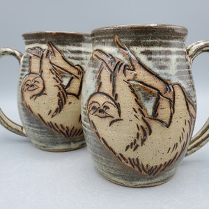 Sloth Mug 16 Oz Sloth Gift Cubicle Decor College Student - Etsy