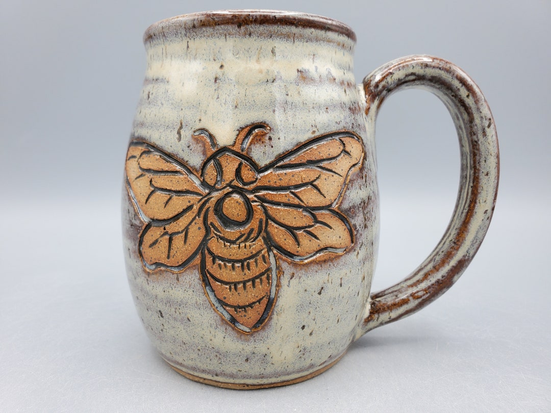 Honey Bee Mug 16 Oz Beekeeper Gift Nature Mug Queen Bee Nature Lover ...