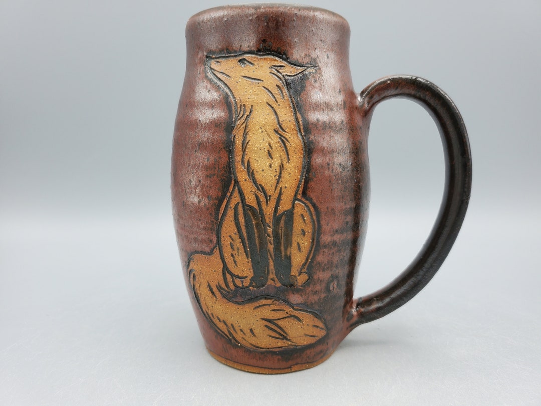 Red Fox Mug 16 Oz Oh for Fox Sake Mug College Student Gift Animal Mug ...