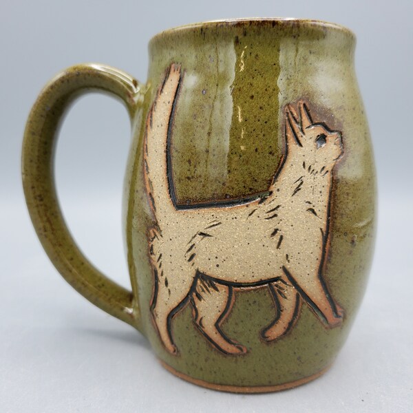 Big Cat Mug - Etsy