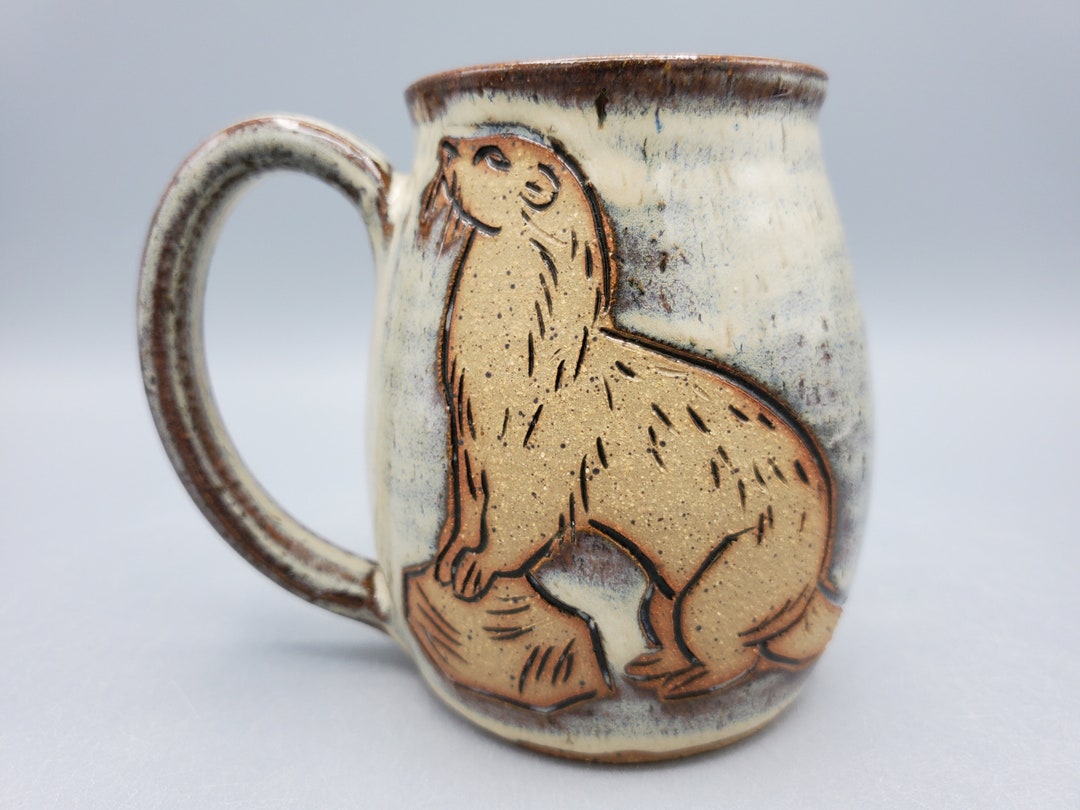 Otter Mug 16 Oz - Otter Gifts Cute Coffee Mug Nature Lover Gift ...