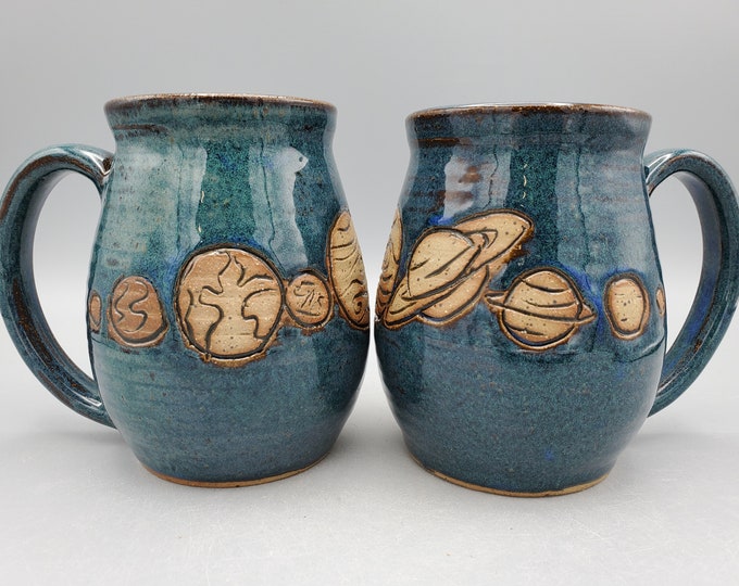 Space Mug 16 Oz 9 Planets Solar System Space Gift - Etsy