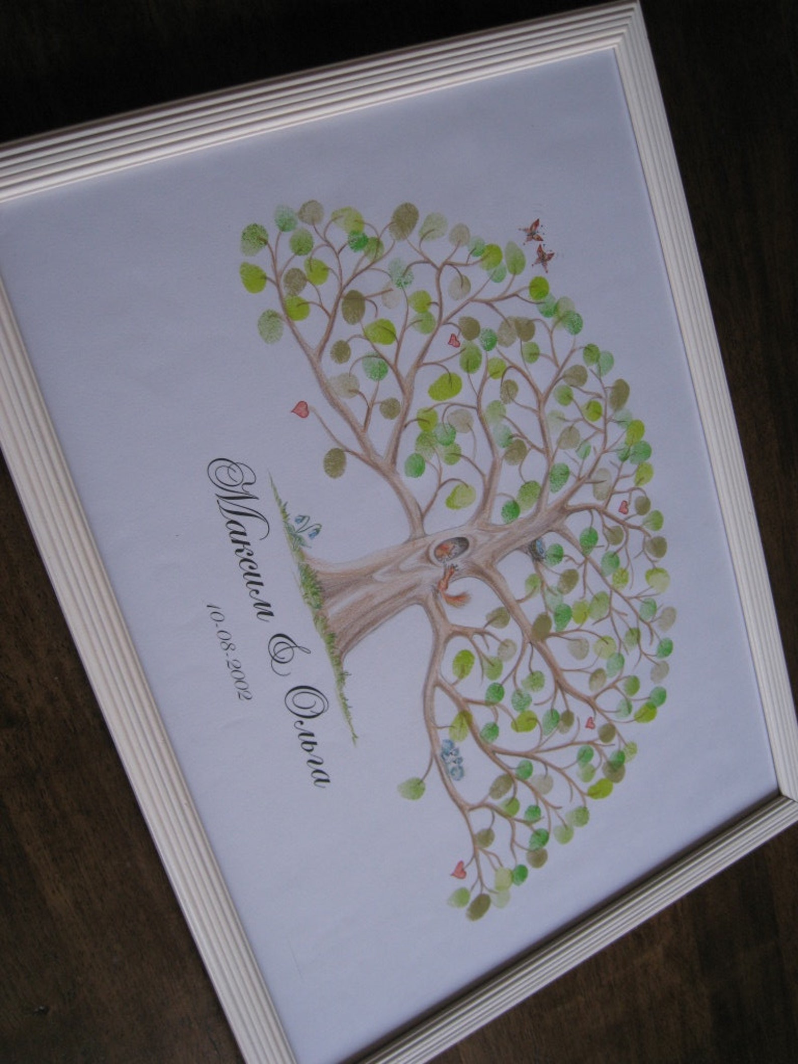 Hand Drawn Tree Wedding Guest Book Wedding Guest Book Tree - Etsy