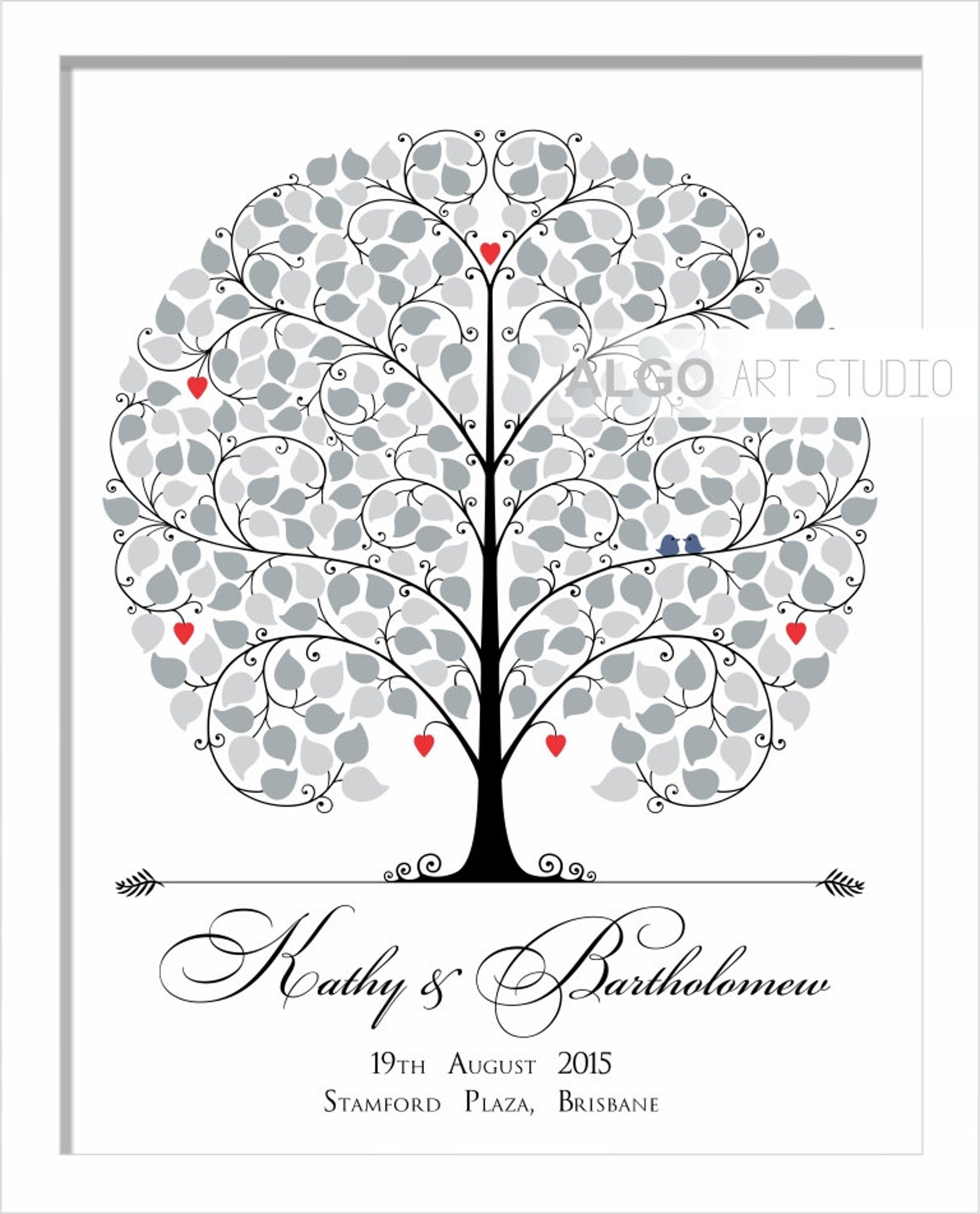 Wedding Sign Tree Wedding Keepsake Wedding Tree Wedding | Etsy