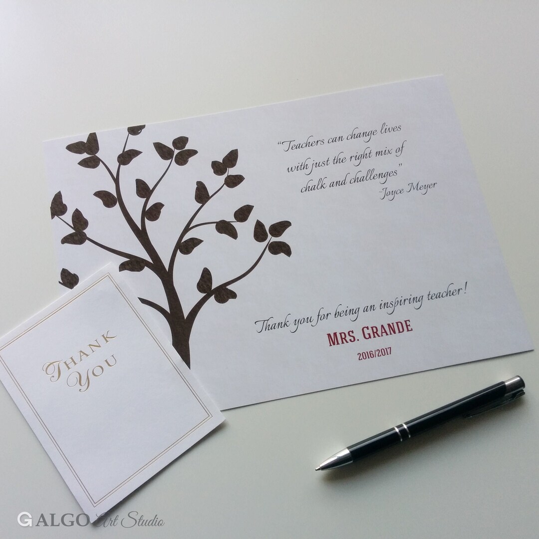 Gifts for Teachers, Teacher Gift, Teacher Thank You, Custom Teacher ...