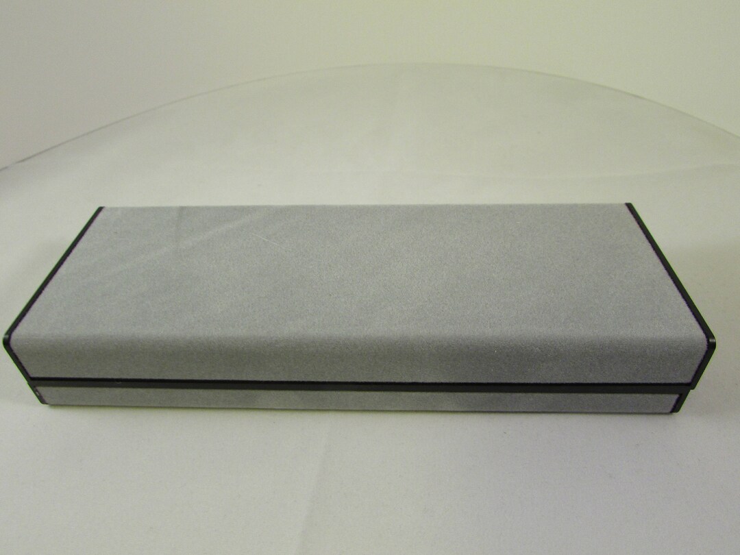 Grey Felt Pen Box With Black Trim Finish --for Smaller Pens - Etsy