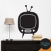 Retro TV Chalkboard Vinyl Decal | Etsy