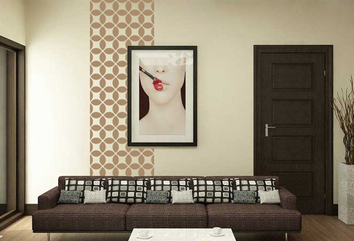 Large Seamless Petal Pattern Tile Vinyl Wall Decal TIL007 - Etsy