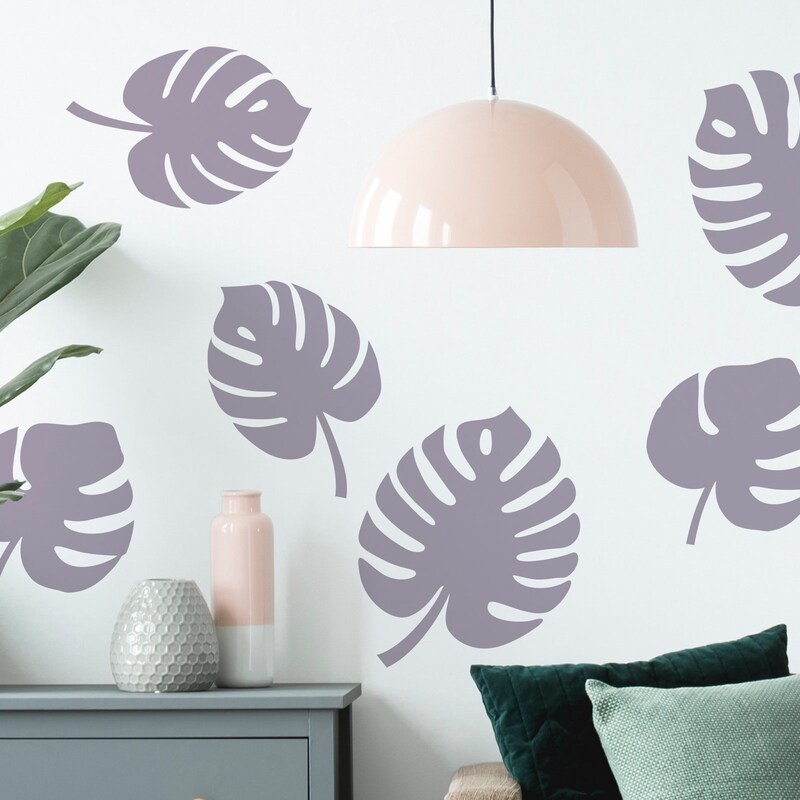 Tropical Wall Decal - Etsy