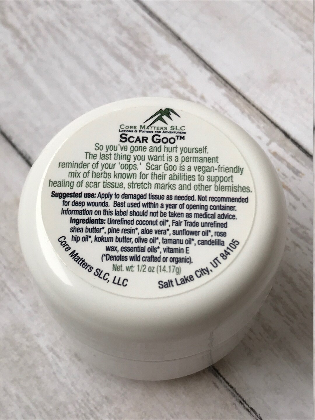 Scar Goo This is a Vegan Friendly Option for Skin Repair, Has Rose Hips ...