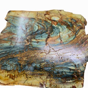 Gary Green Larsonite Freedom Jasper Slab Lapidary Stone Slice Cut Rock ...