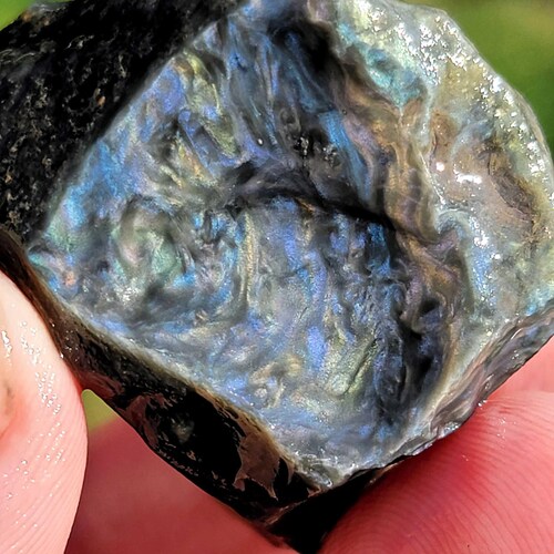 Random Pull RARE Mexican Velvet Obsidian Rough Old Stock - Etsy