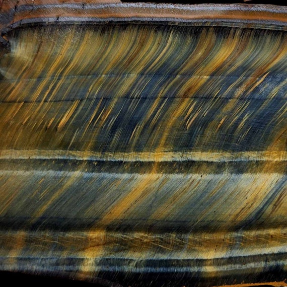 Hawkeye Tigereye Slab Lapidary Stone Slab - Etsy