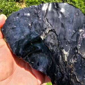 Grade C Mexican Jalisco Rainbow Obsidian Cutting Rough Box - Etsy