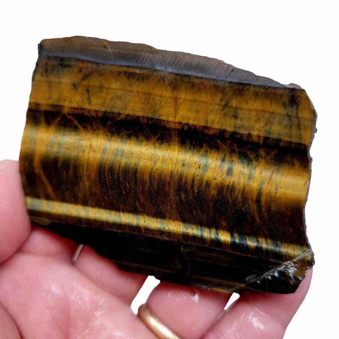 Hawkeye Tigereye Slab Lapidary Stone Slab - Etsy