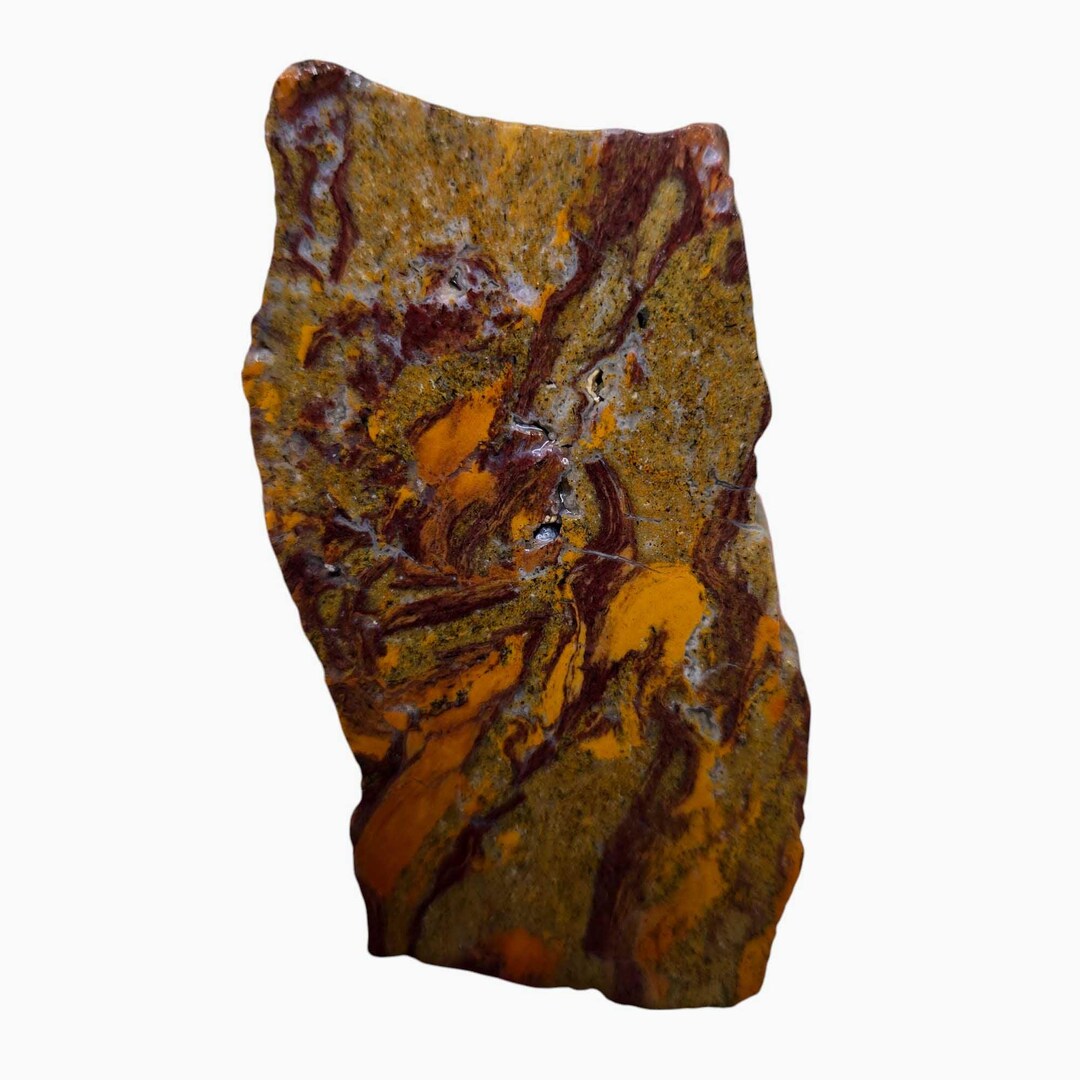 Hidden Canyon Moss Jasper Slab Lapidary Stone Slice Cut Rock - Etsy