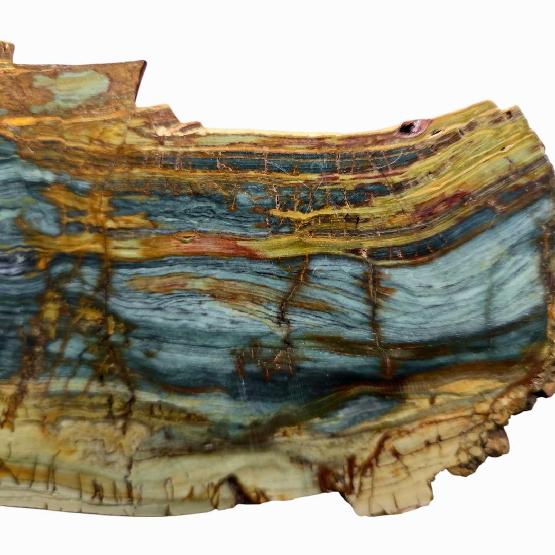 Gary Green Larsonite Freedom Jasper Slab Lapidary Stone Slice Cut Rock ...