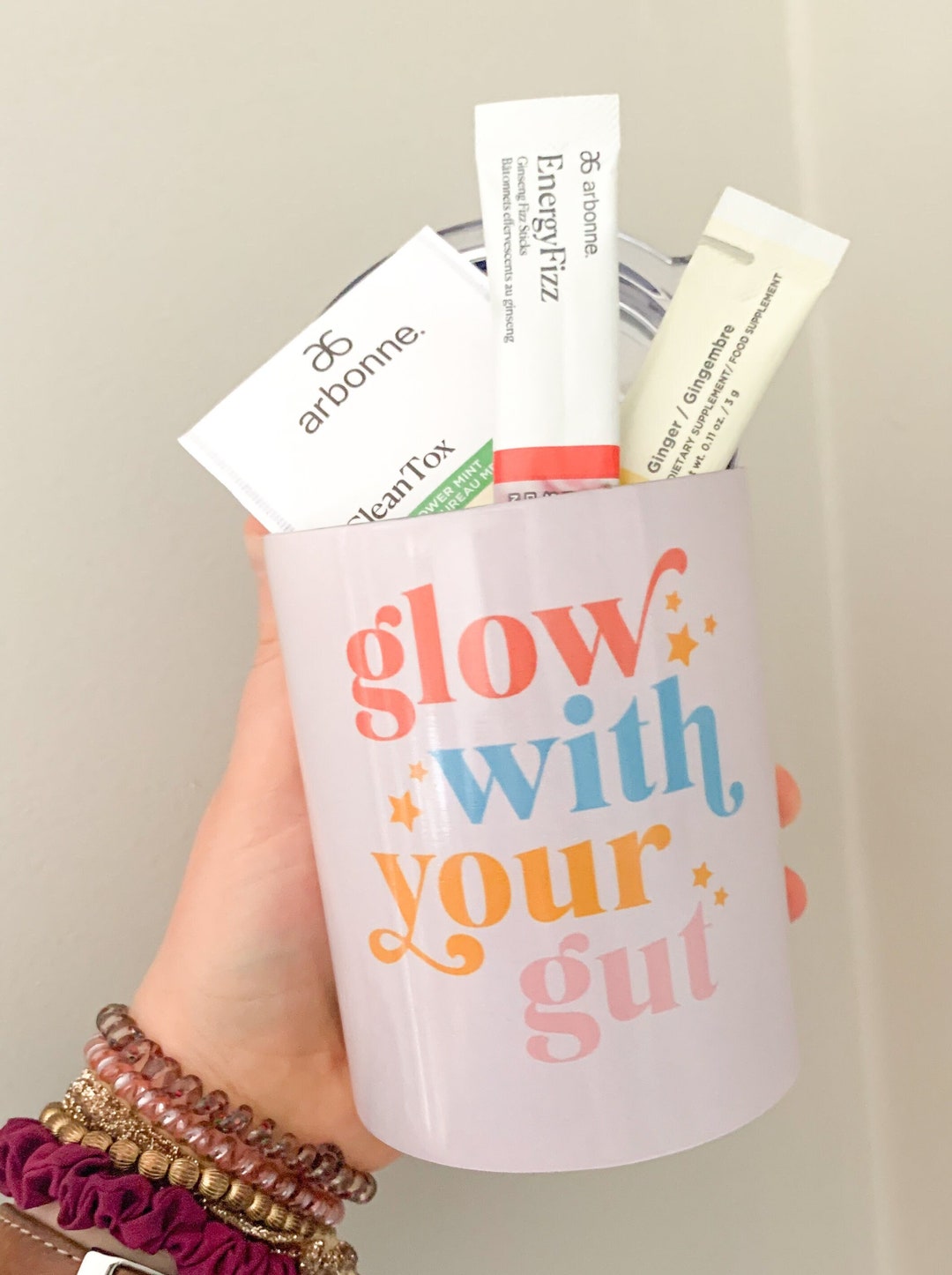 Tumbler Green Gut Glow Shot Fizz Cup - Etsy