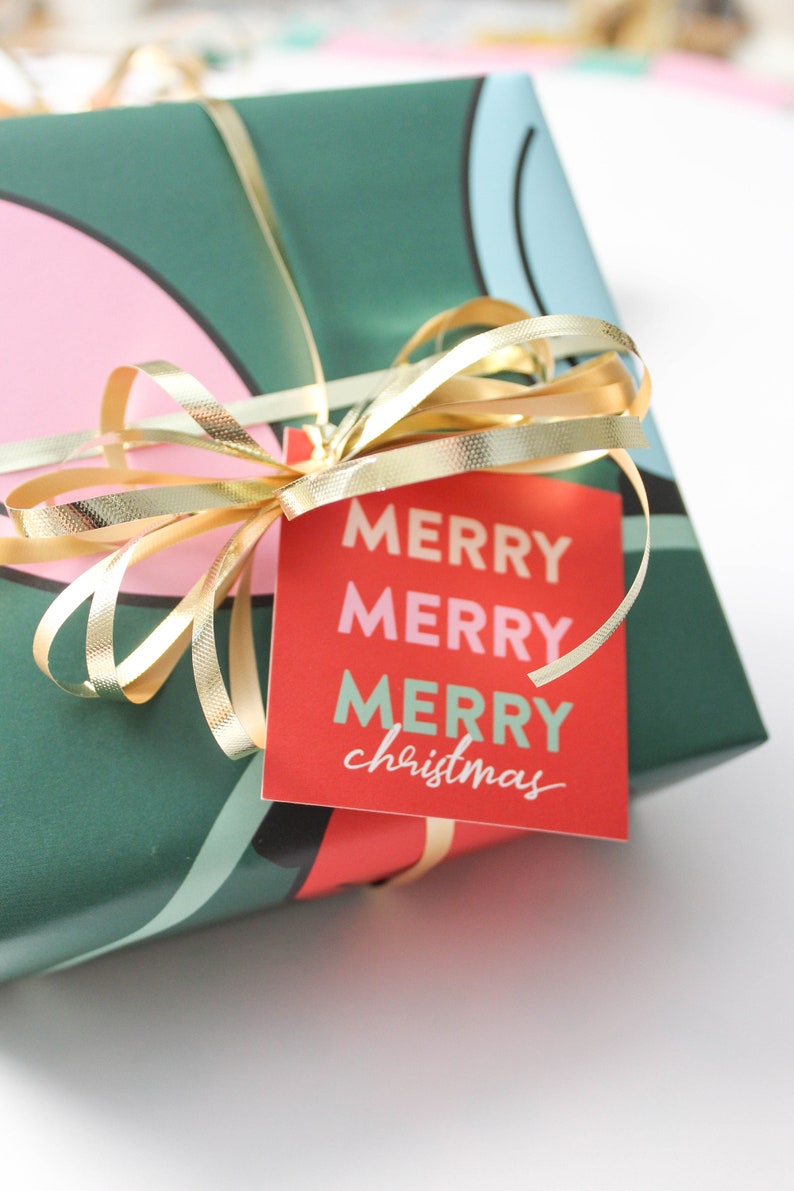 Holiday Gift Tags Christmas Wrapping Christmas Packaging - Etsy