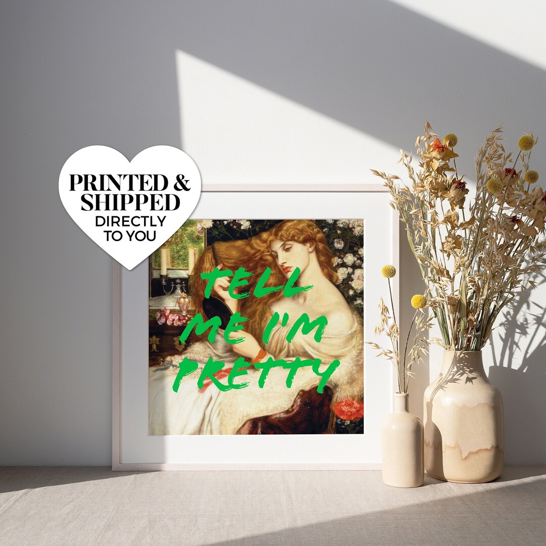 Tell Me I'm Pretty ~ Lady Lilith ~ Wall Art Matte Print | Classic ...