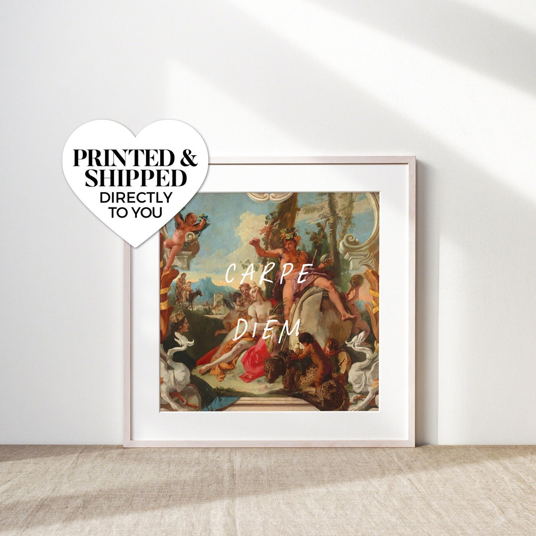Carpe Diem ~ Bacchus and Ariadne ~ Wall Art Matte Print | Classical ...