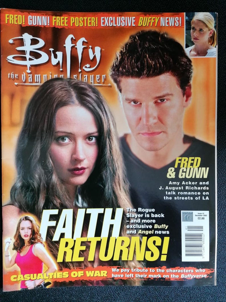 Vintage Buffy the Vampire Slayer Magazine: Collectable Back Issue - Etsy