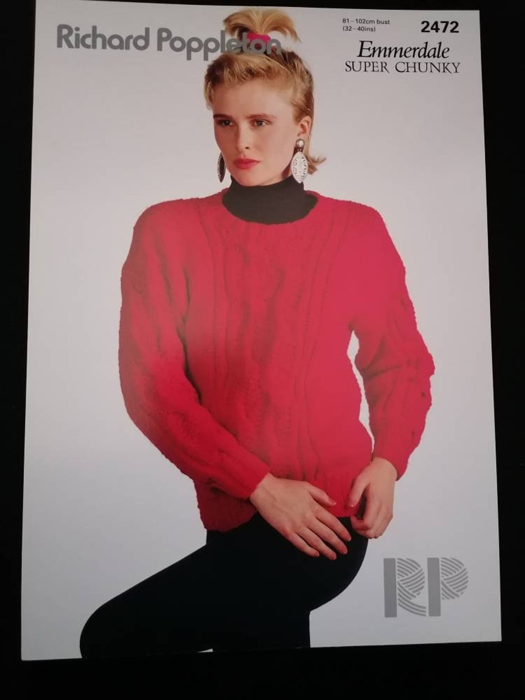 New Knitting Pattern Richard Poppleton 2472 - Etsy