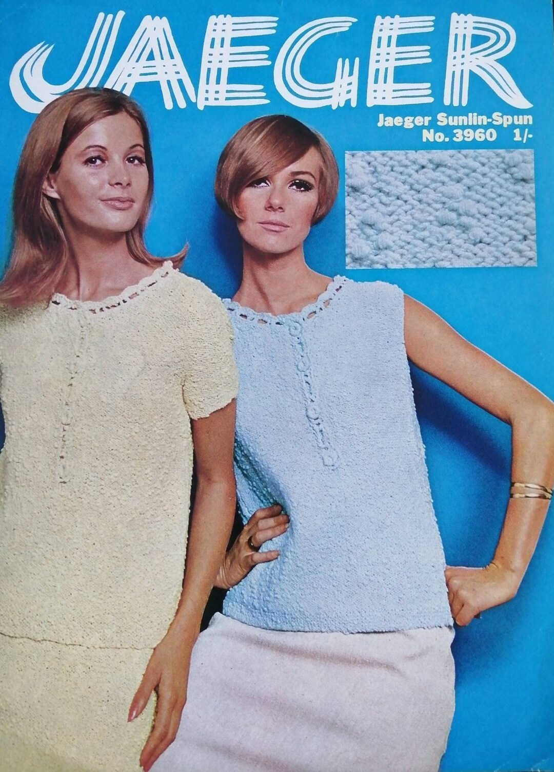 Vintage Knitting Pattern Jaeger 3960 - Etsy