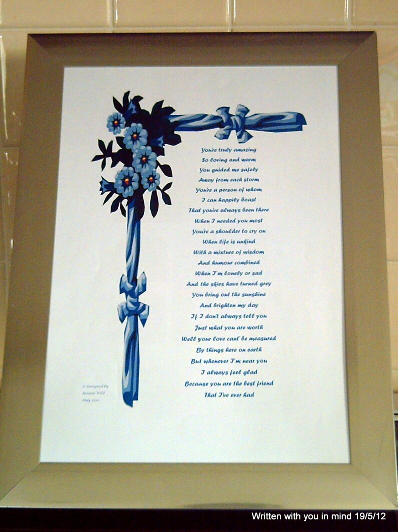 You Are Truly Amazing a Verse Poem - Etsy