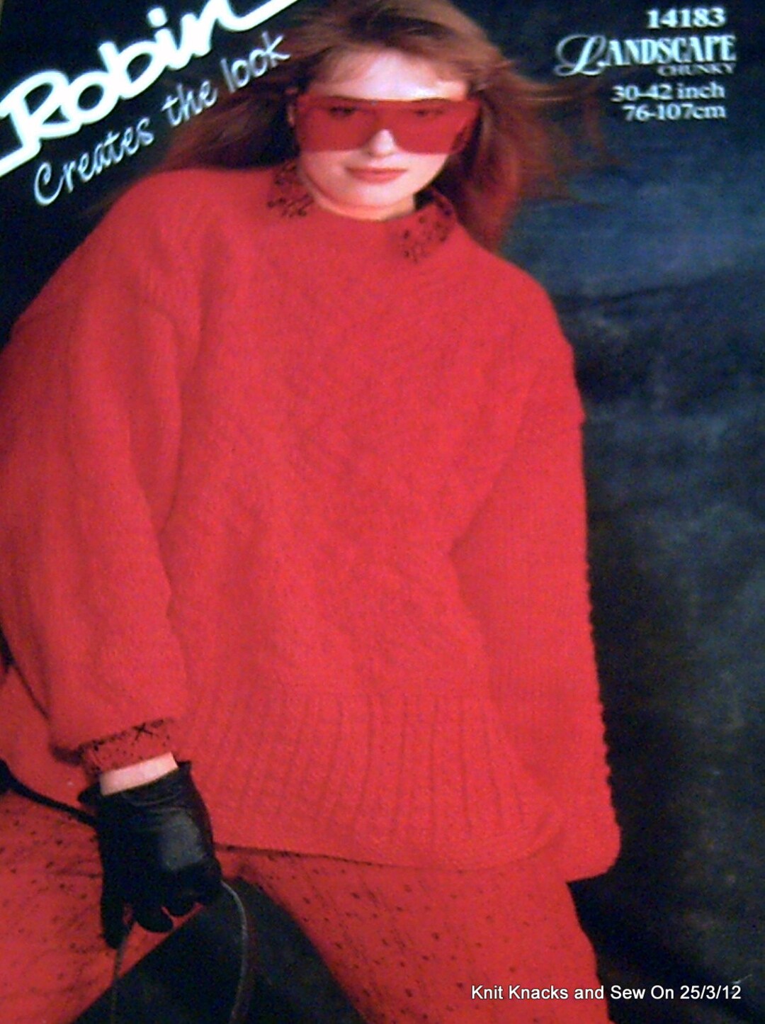 New Knitting Pattern Robin 14183 - Etsy