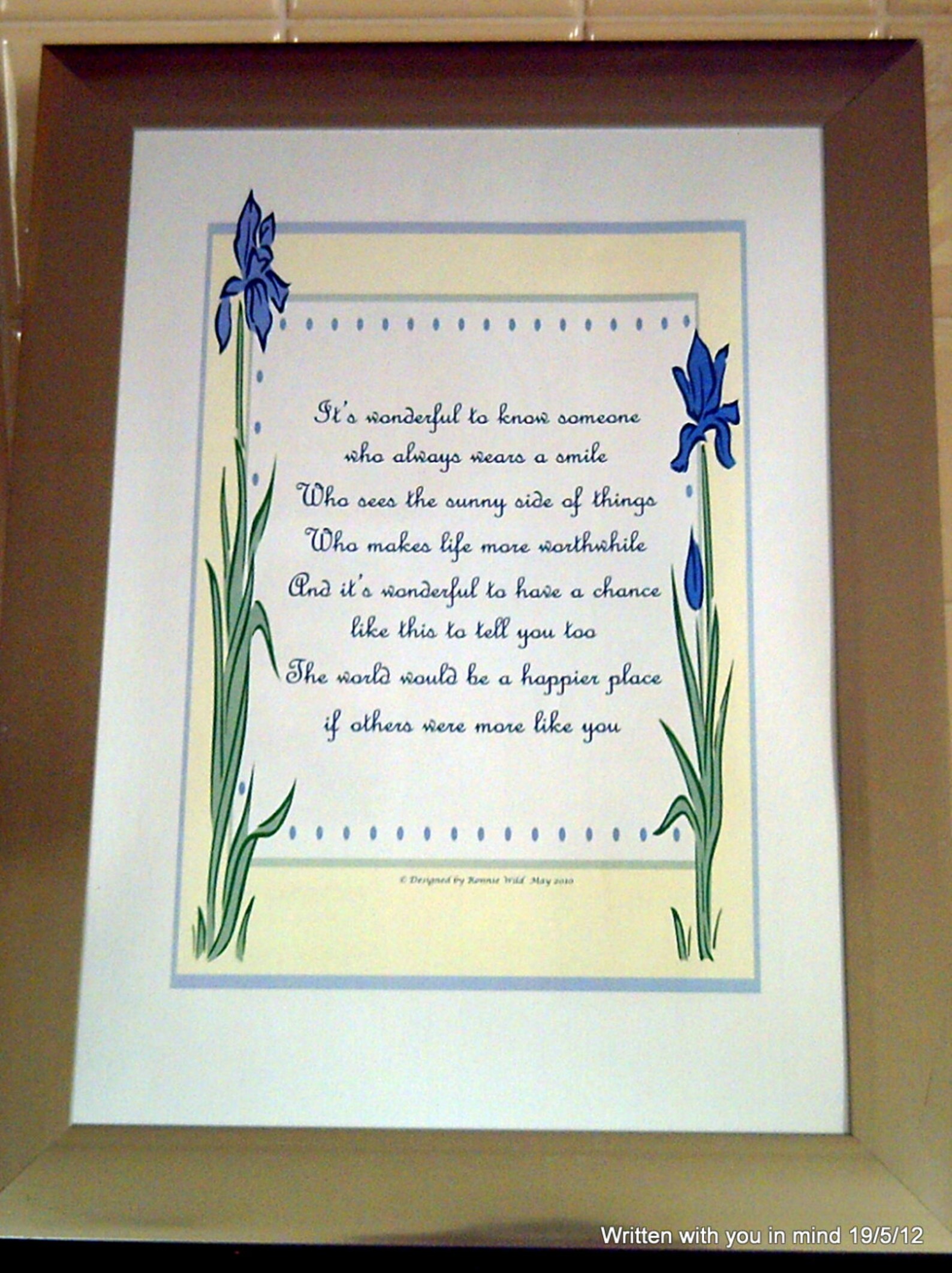 Its Wonderful to Know Someone a Verse a Poem - Etsy