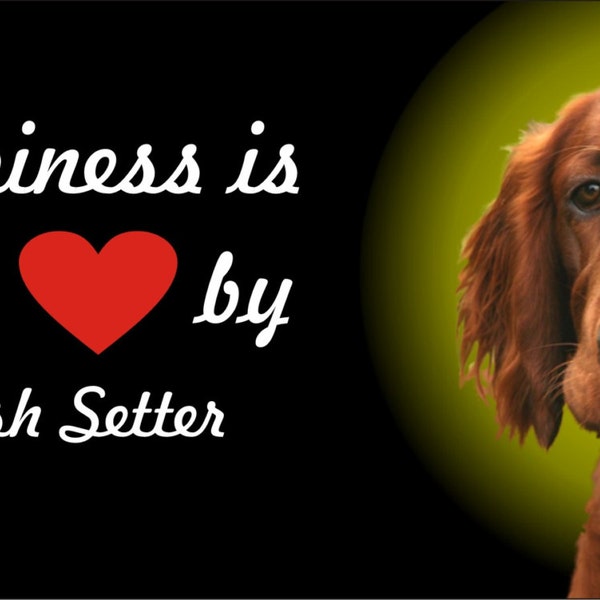 Irish Setter Dog - Etsy