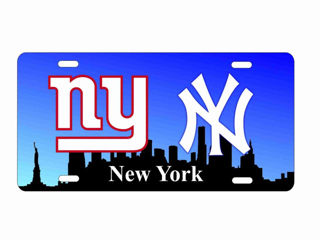 New York Sports Teams Personalized Novelty License Plate Decorative ...