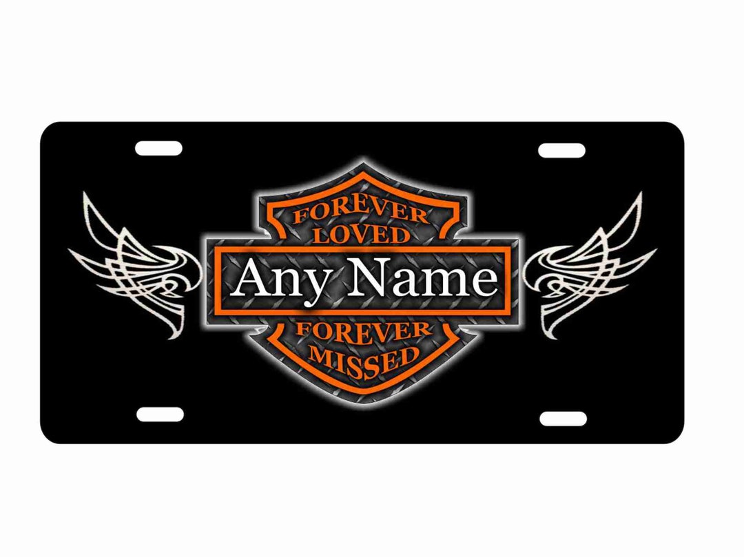Forever Loved Forever Missed Personalized Biker Memorial Novelty ...