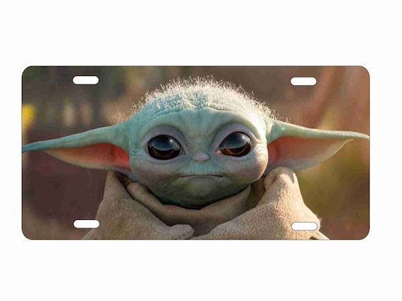 Yoda license plate frame store
