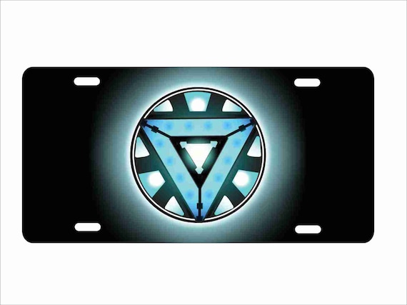 Triangle Arc Reactor Personalized Novelty License Plate Custom - Etsy