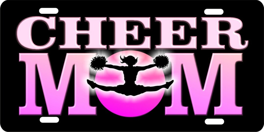 Cheer Mom Cheerleader Personalized Novelty Front License Plate ...