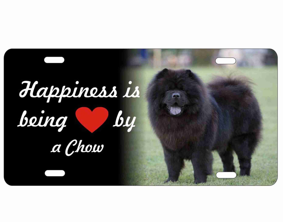 Chow Chow Dog License Plate, Custom Car Tag - Etsy Australia