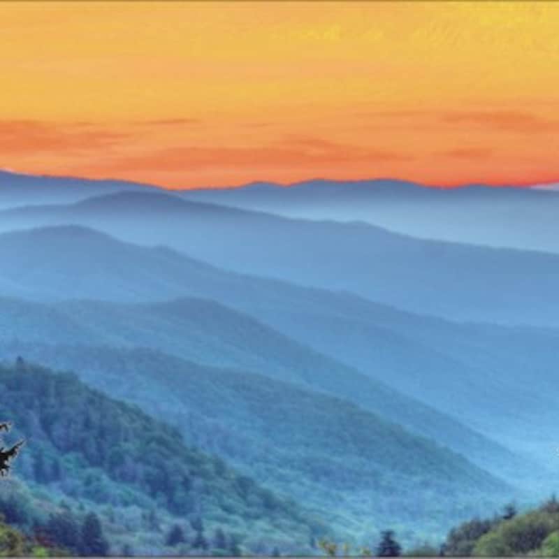 Mountains Car Tag Smoky - Etsy